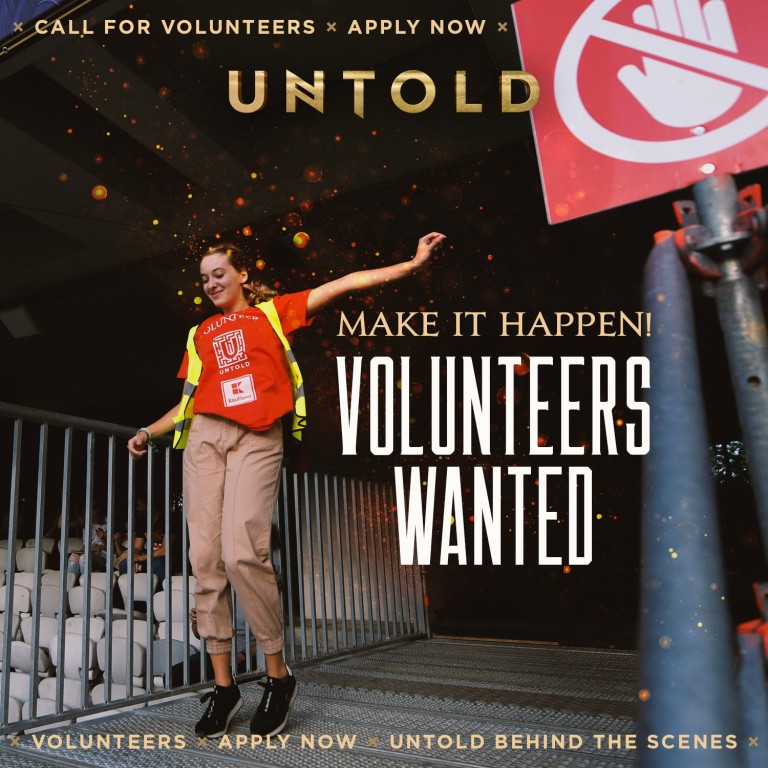 Voluntari pentru UNTOLD FESTIVAL 2023 | Daniel Urda