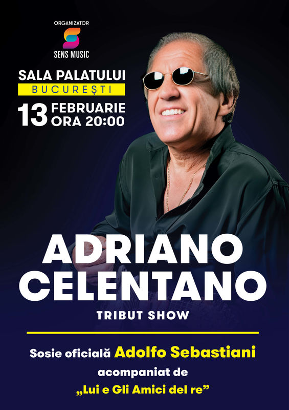 Concert Adriano Celentano la Sala Palatului | Daniel Urda