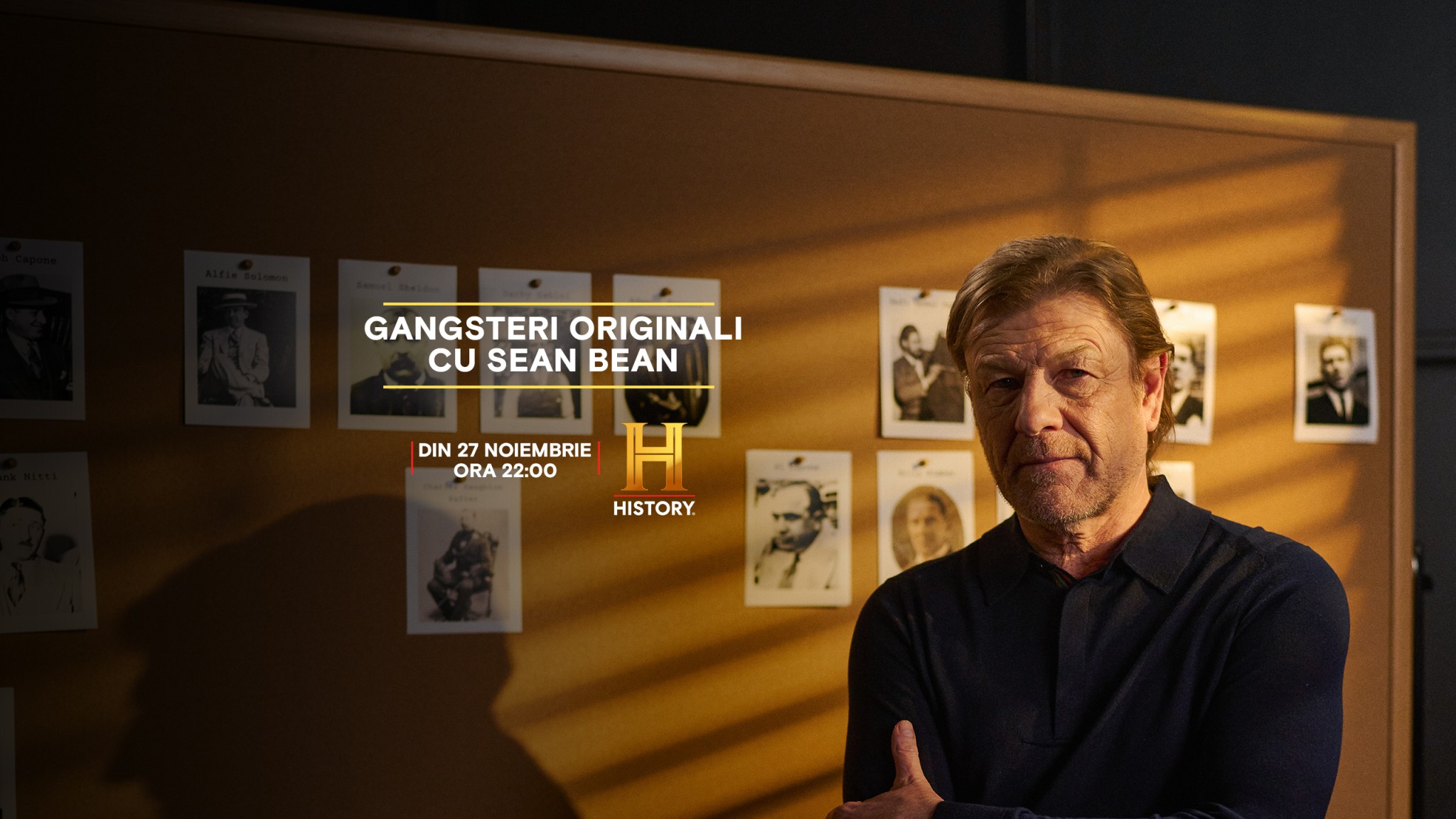 HISTORY Channel România – Gangsteri originali cu Sean Bean